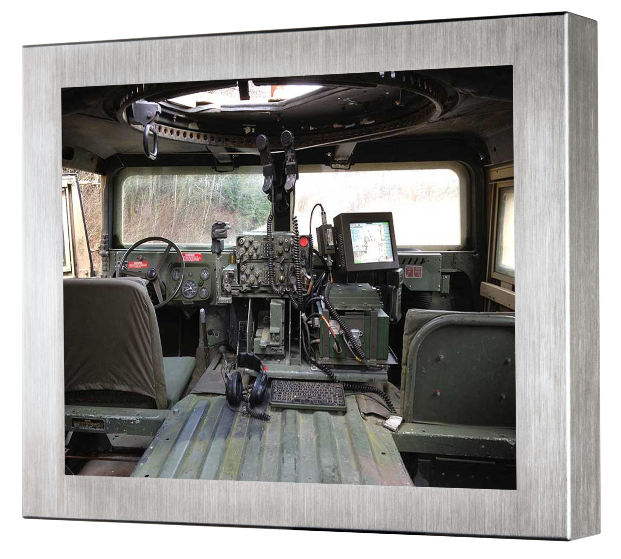 15" Waterproof Touch Screen Monitors - TRU-Vu Monitors