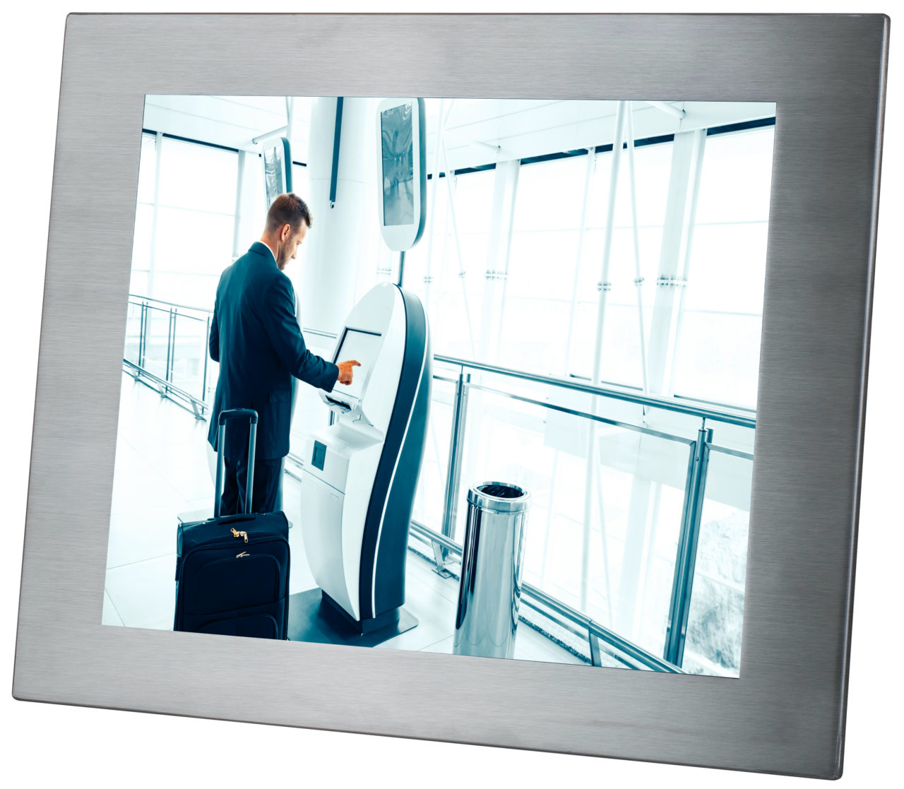 19" Sunlight Readable Panel Mount Touch Screen by TRU-Vu