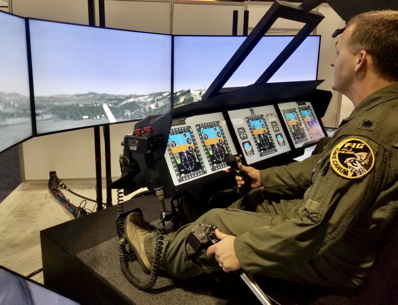 Video Displays for training simulators - TRU-Vu Monitors